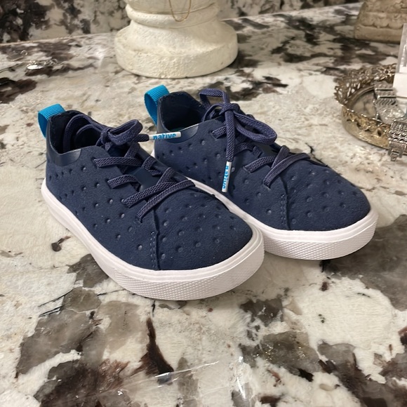 Native Shoes | Shoes | Native Keep It Lite Navy White Lace Up Shoes ...